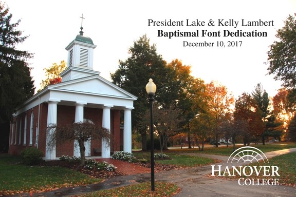 Lambert Baptismal Font Dedication - Alumni